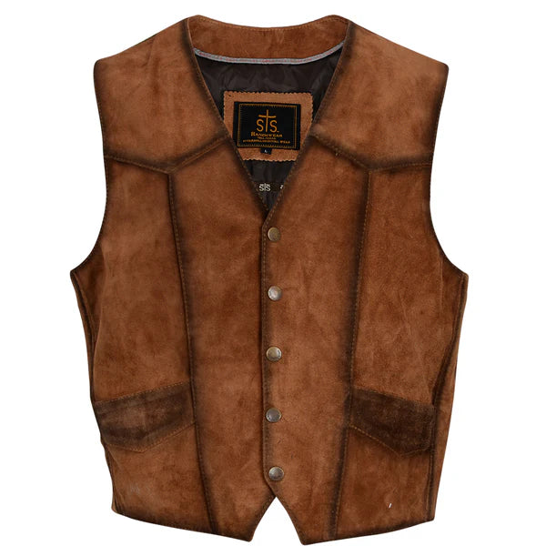 Mens STS Ranchwear Chisum Vest — Way Out West Trading Co