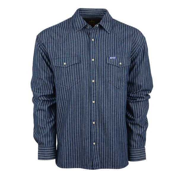Mens STS Ranchwear Railroad Long Sleeve Shirt — Way Out West Trading Co