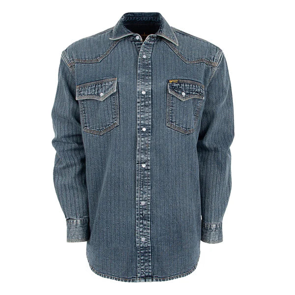 Mens STS Ranchwear Duke Denim Shirt — Way Out West Trading Co