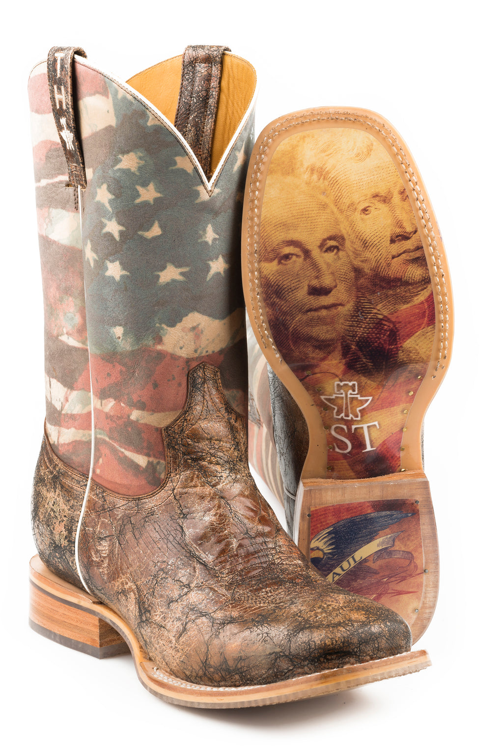 Men's Square Toe Boots - Cowboy Boots — Way Out West Trading Co